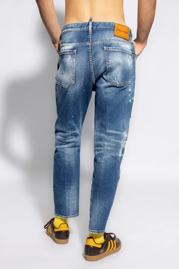 Dsquared2 Medium Worn Out Booty Wash Bro Jeans