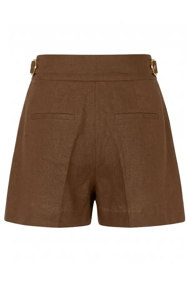 Elisabetta Franchi Pleated Tailored Shorts