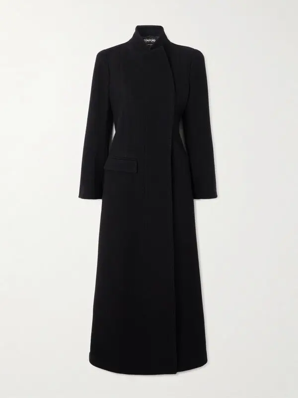 TOM FORD Long Coat - Black