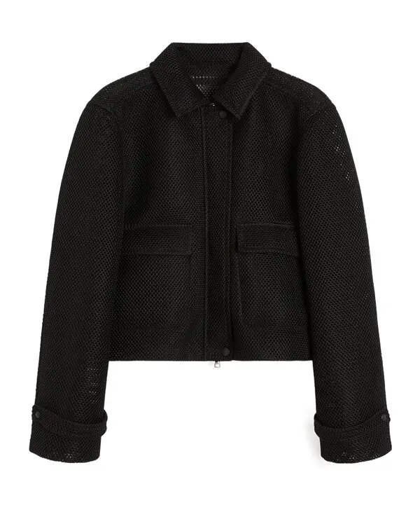 Max Mara Collared Cropped Jacket