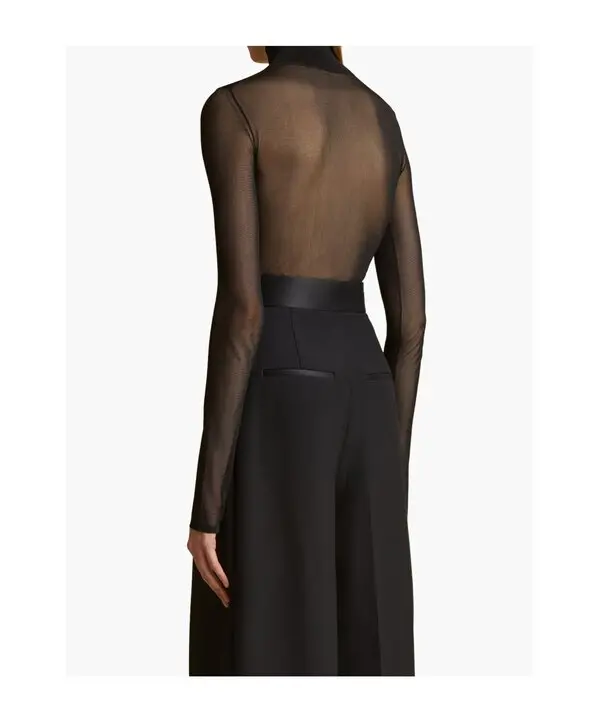 Khaite Tallin Bodysuit - Black