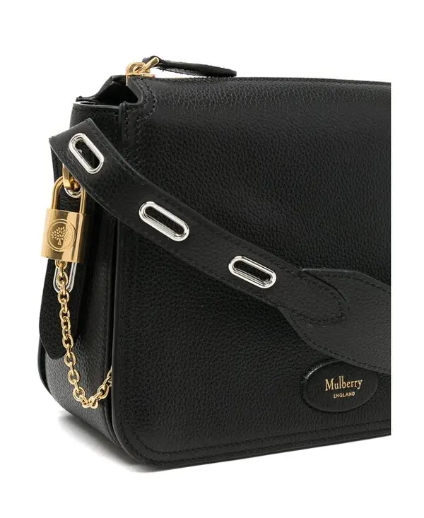 Mulberry Billie Logo Detailed Small Crossbody Bag - Black