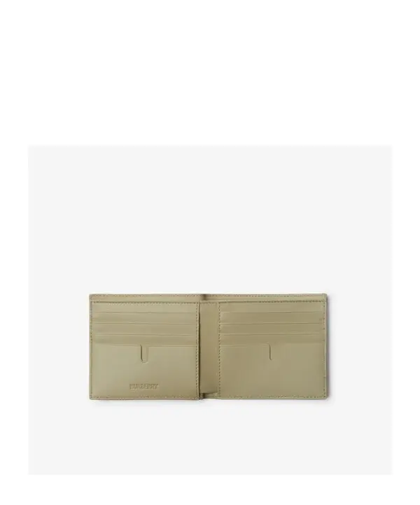 Burberry Check Printed Bi-fold Wallet