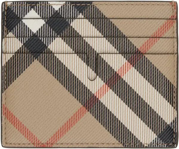 Burberry Vintage Check Cardholder Wallet