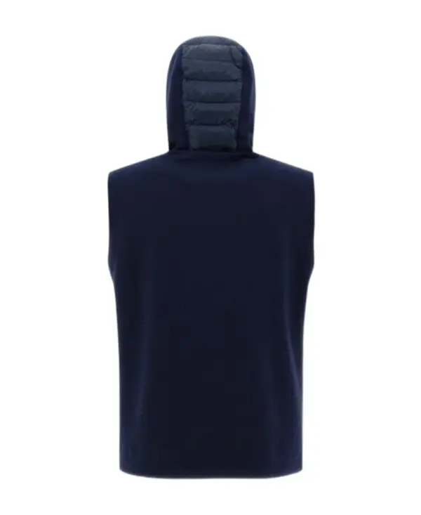 Herno Hooded Quilted Down Gilet - Black
