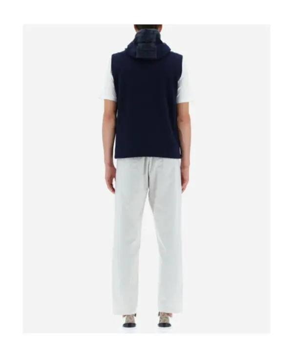 Herno Hooded Quilted Down Gilet - Black