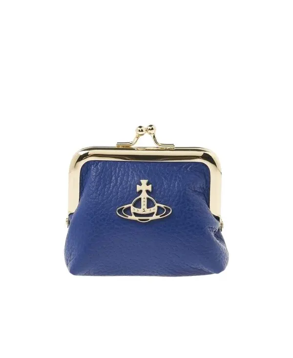 VIVIENNE WESTWOOD Logo Wallet - Blue