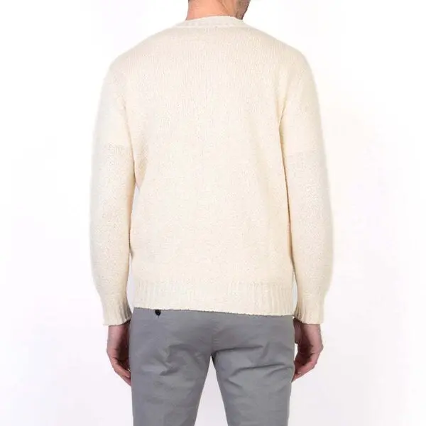 DRUMOHR V-neck Knitted Cardigan - White