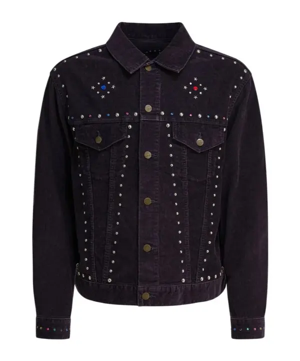Needles Embellished Corduroy Single-breasted Jacket