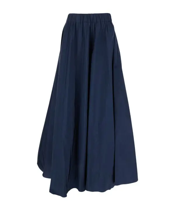 P.a.r.o.s.h Pleated Maxi Skirt - Blue