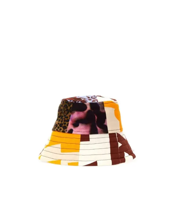 Dries Van Noten Patchwork Bucket Hat - Multicolor