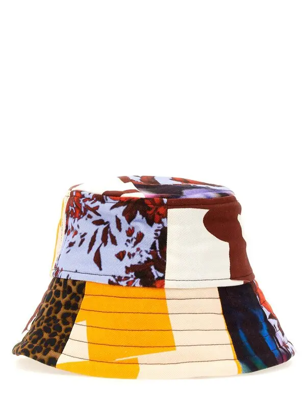 Dries Van Noten Patchwork Bucket Hat