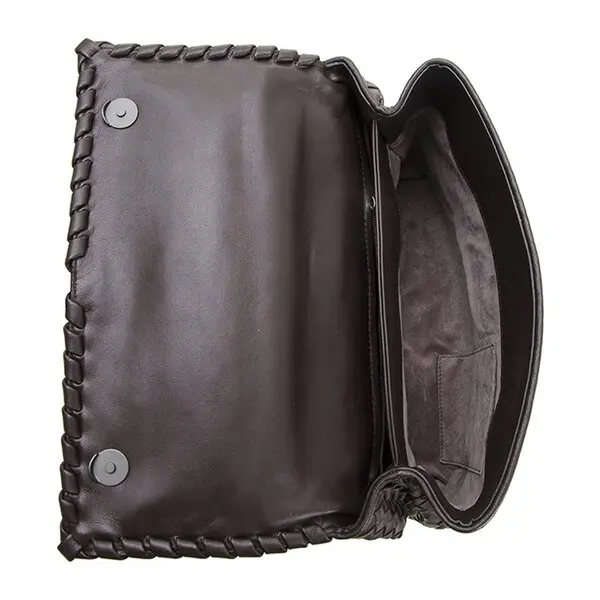 Bottega Veneta Woven Logo Handbag