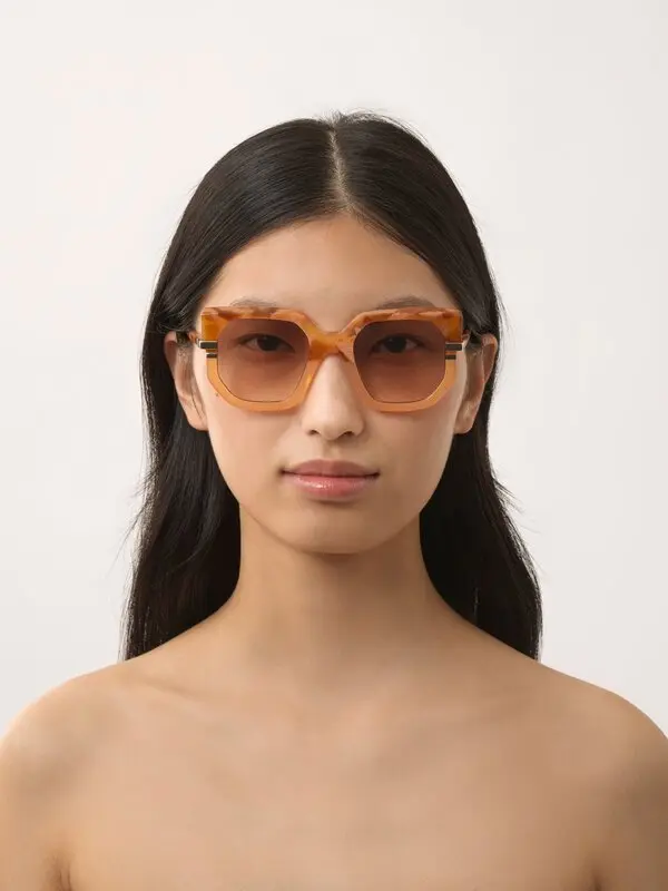 Chloé Oversized Square Frame Sunglasses