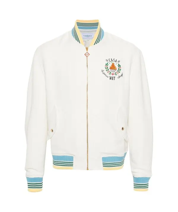Casablanca Bomber Jacket - White