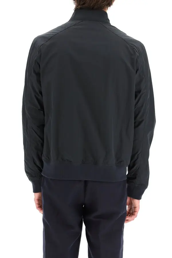 Barbour International Mock-neck Bomber Jacket - Black