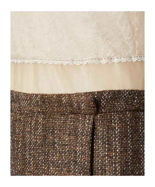 Fendi Trompe-l'oeil Effect Panelled Midi Dress