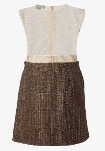Fendi Trompe-l'oeil Effect Panelled Midi Dress