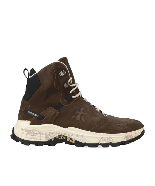 Premiata Lace-up High-top Casual Footwear