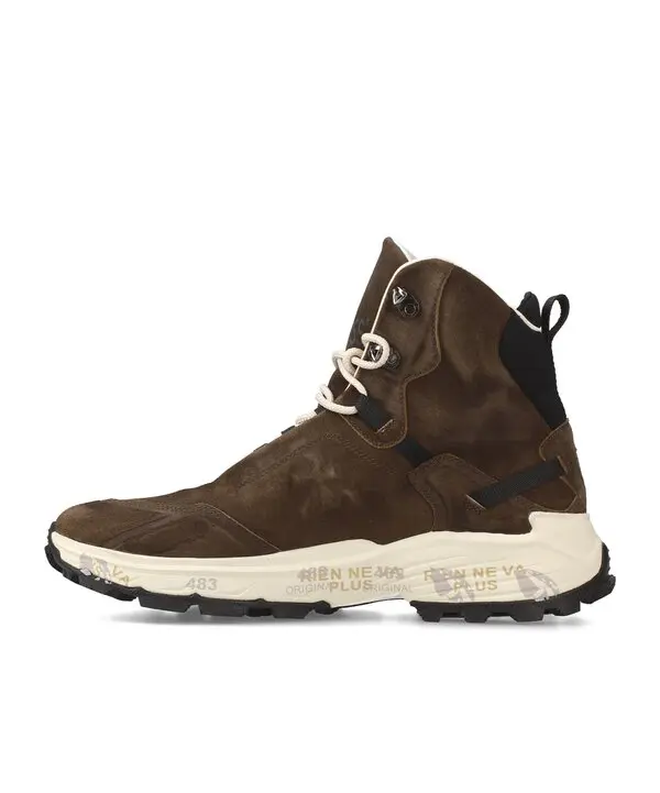 Premiata Lace-up High-top Casual Footwear