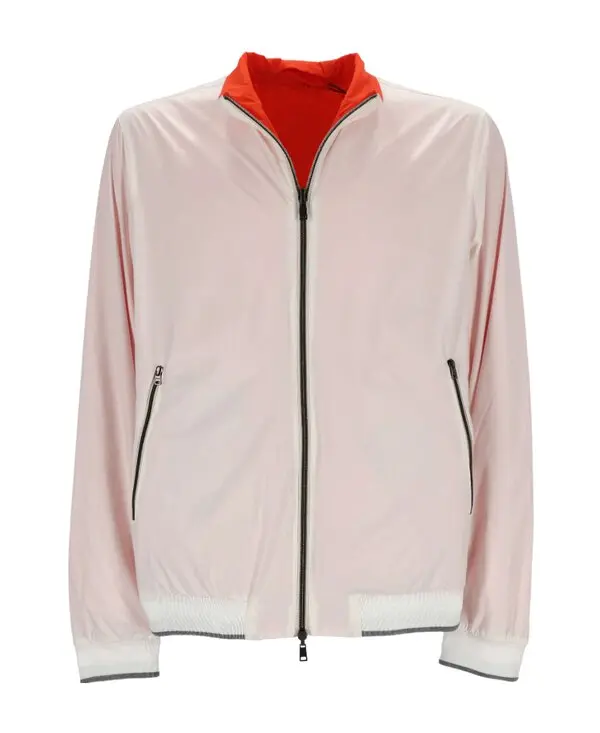 Herno Reversible Slim Bomber Jacket - Pink