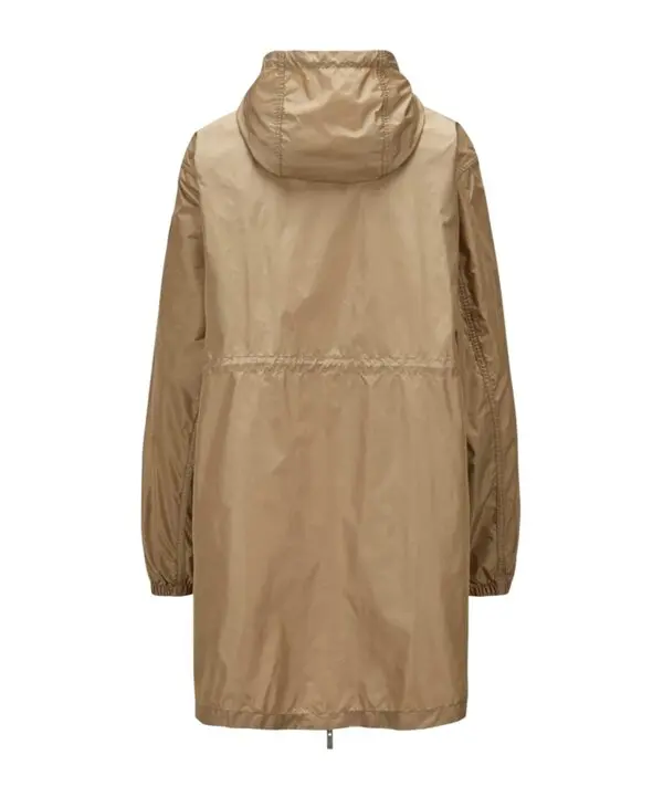 Canada Goose Long Hooded Zip-up Jacket - Brown