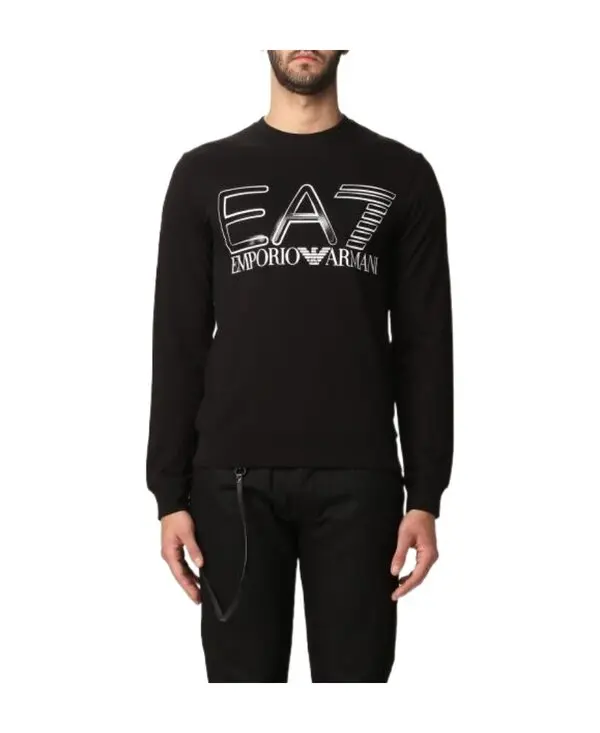 EA7 Logo-print Sweatshirt