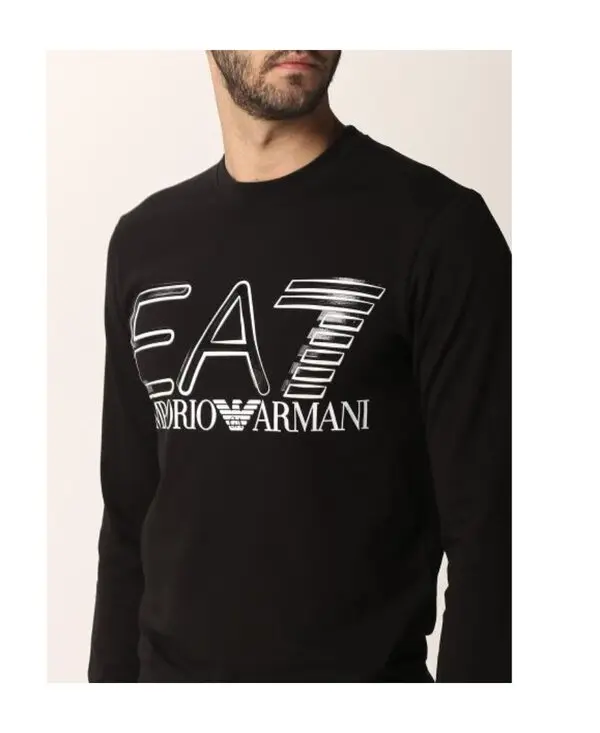 EA7 Logo-print Sweatshirt
