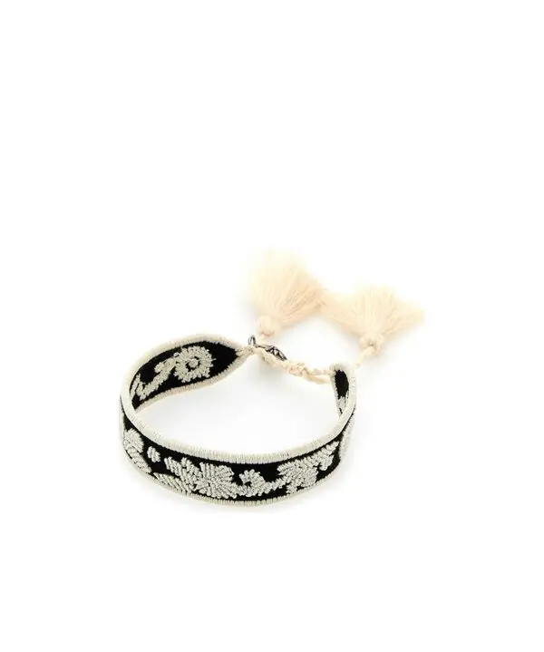 Prada Two-toned Bracelet With Tassels - Yellow