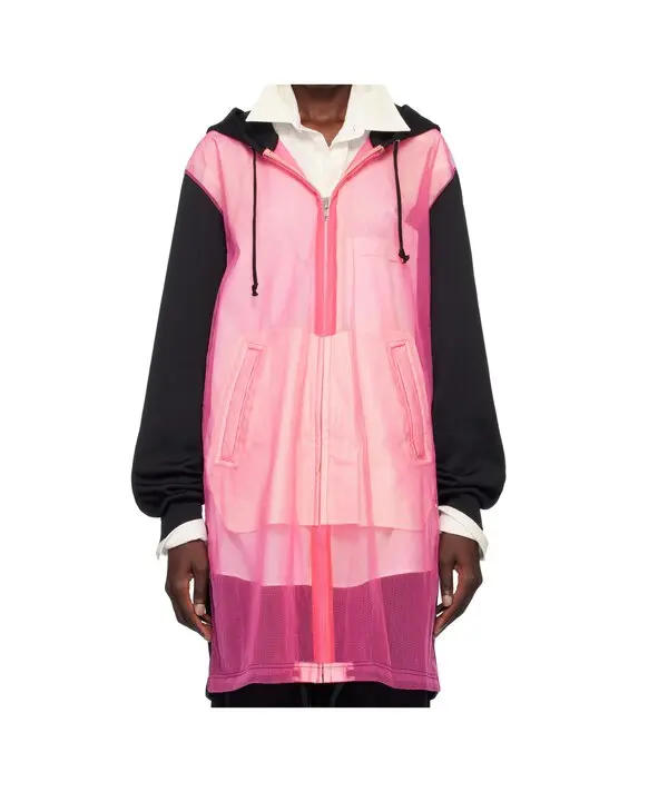 Comme Des Garçons Tulle Hoodie