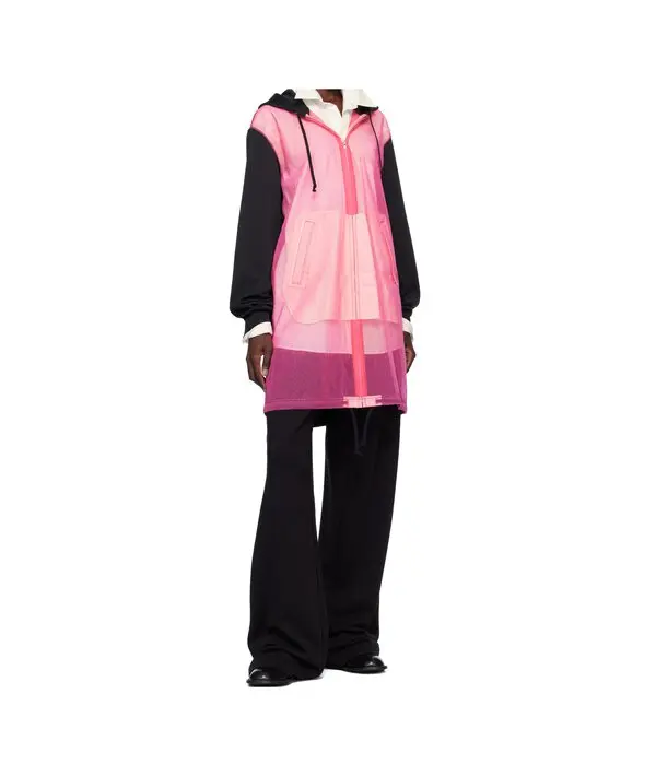 Comme Des Garçons Tulle Hoodie