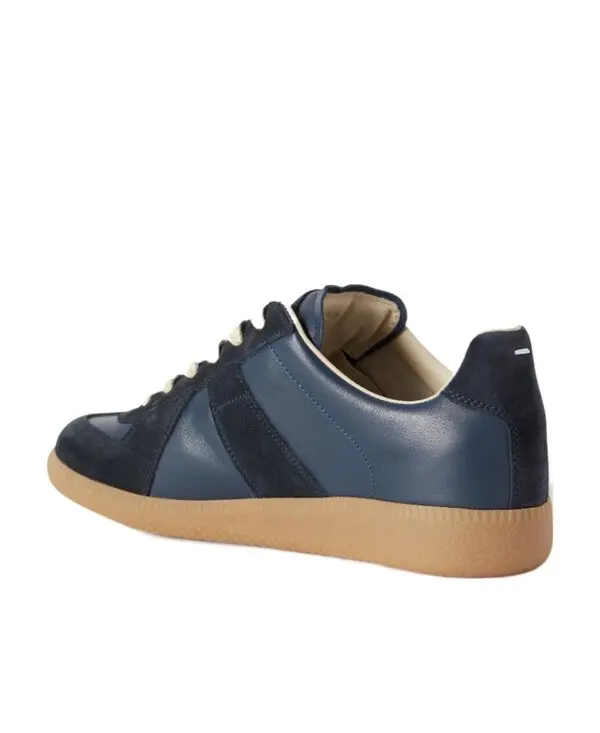 MAISON MARGIELA Logo Strap Casual Sneakers - Black
