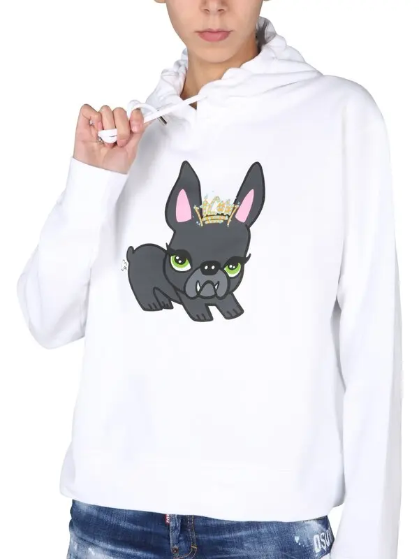 Dsquared2 Cartoon Print Hoodie