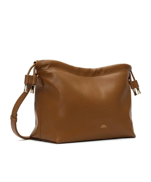A.p.c. Logo Detailed Drawstring Shoulder Bag