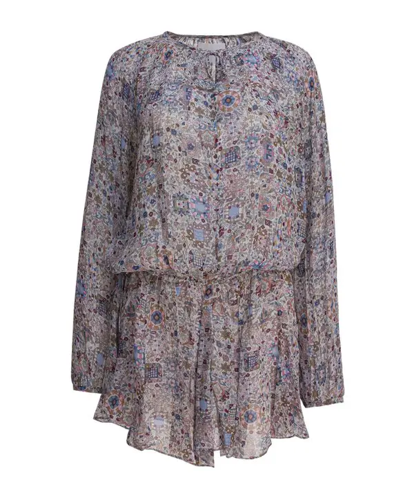 Isabel Marant Étoile Geometric Print Mini Dress