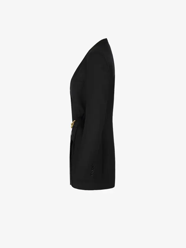 Givenchy Belted Chain Blazer Jacket