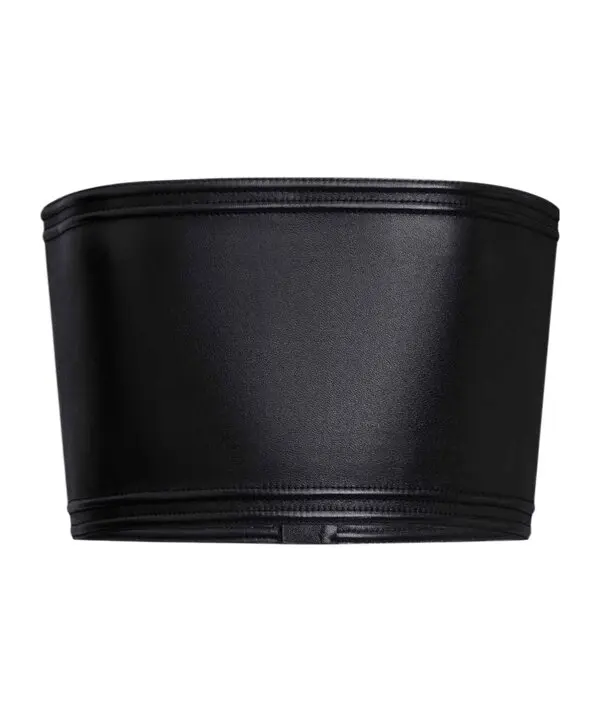 Alaïa Leather Corset - Black