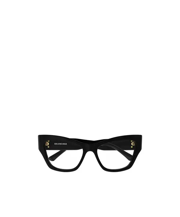 Balenciaga Cat Eye Frame Glasses - Black