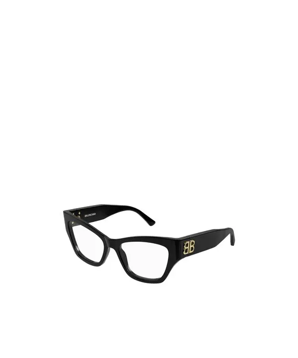 Balenciaga Cat Eye Frame Glasses - Black