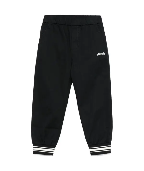 Moncler Embroidered Logo Jogger Trousers