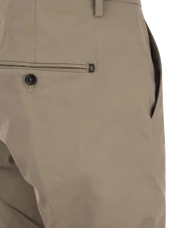 DONDUP Mid-rise Straight Leg Trousers - Gray
