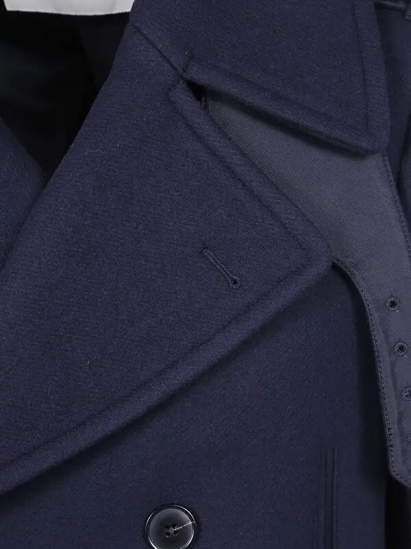 Dries Van Noten Double-breasted Long-sleeved Coat