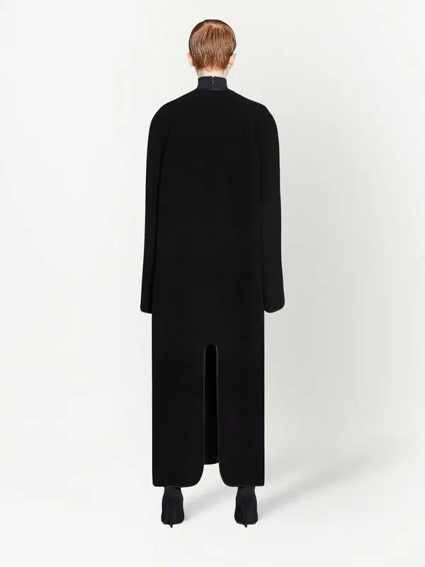 Balenciaga V-neck Single-breasted Coat