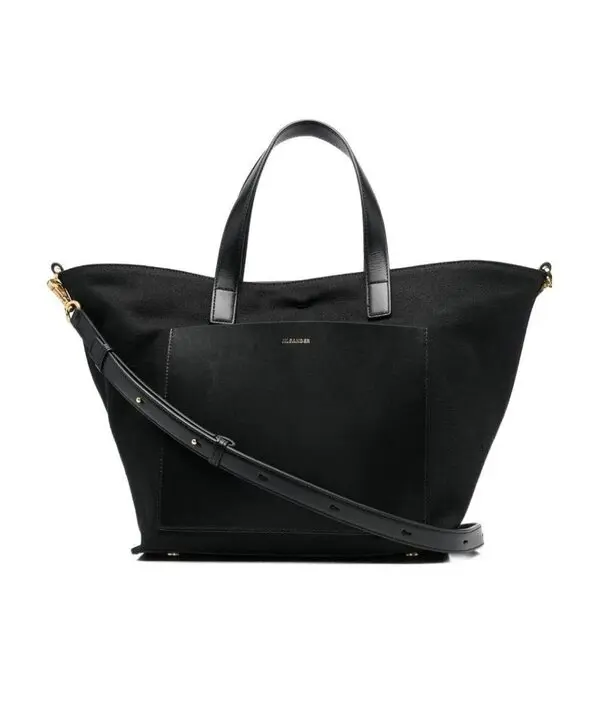 JIL SANDER Wander Square Small Tote Bag - Black