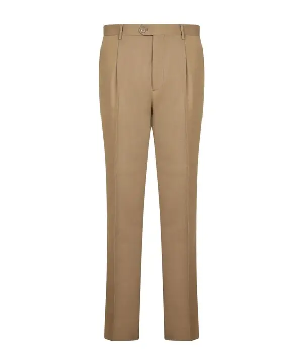 Etro Tailored Straight Leg Trousers - Brown