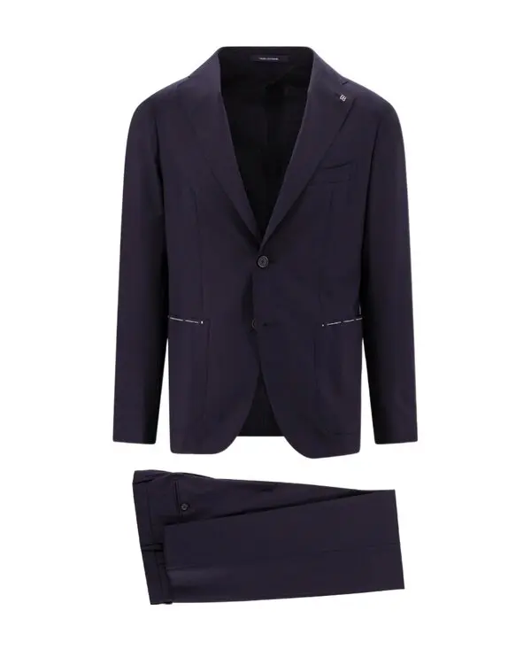 Tagliatore Single-breasted Virgin Wool Suit