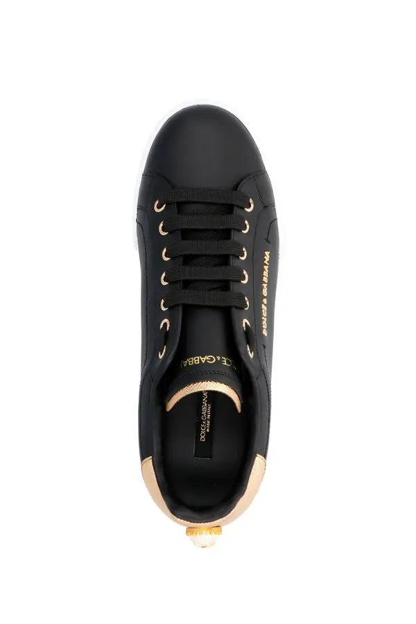 Dolce & Gabbana Portofino Lace-up Sneakers