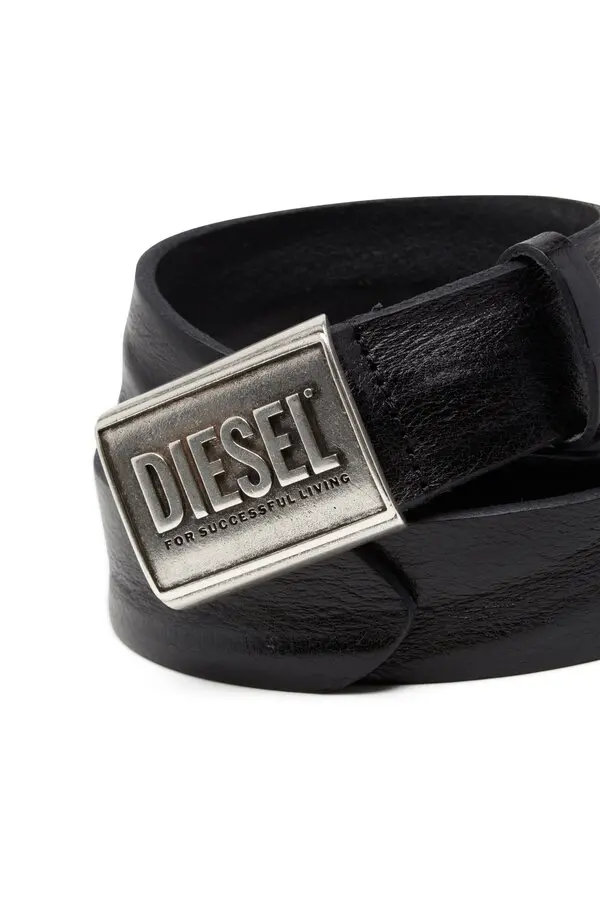 DIESEL® B-metal Belt - Black