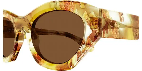 Chloé Cat Eye Frame Sunglasses - Brown