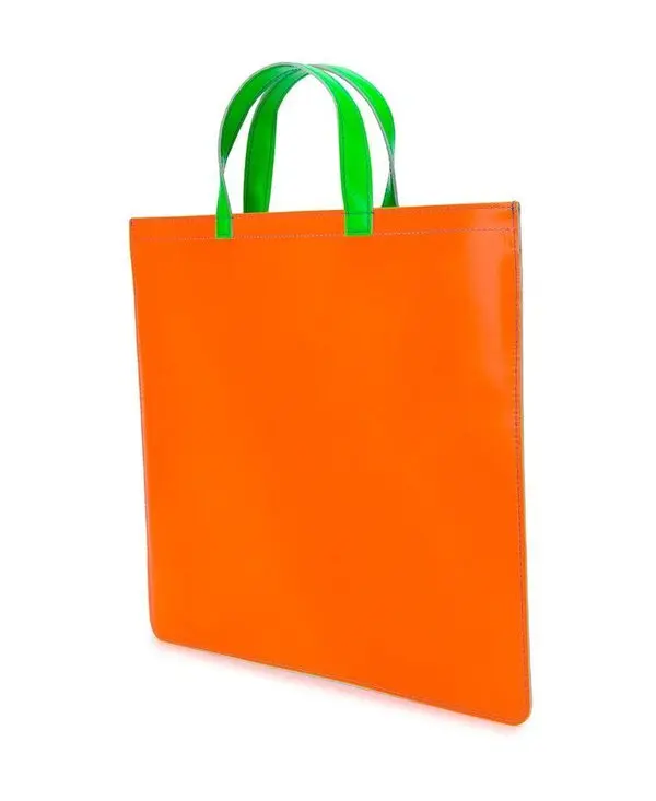 Comme Des Garçons Logo Tote Bag - Blue